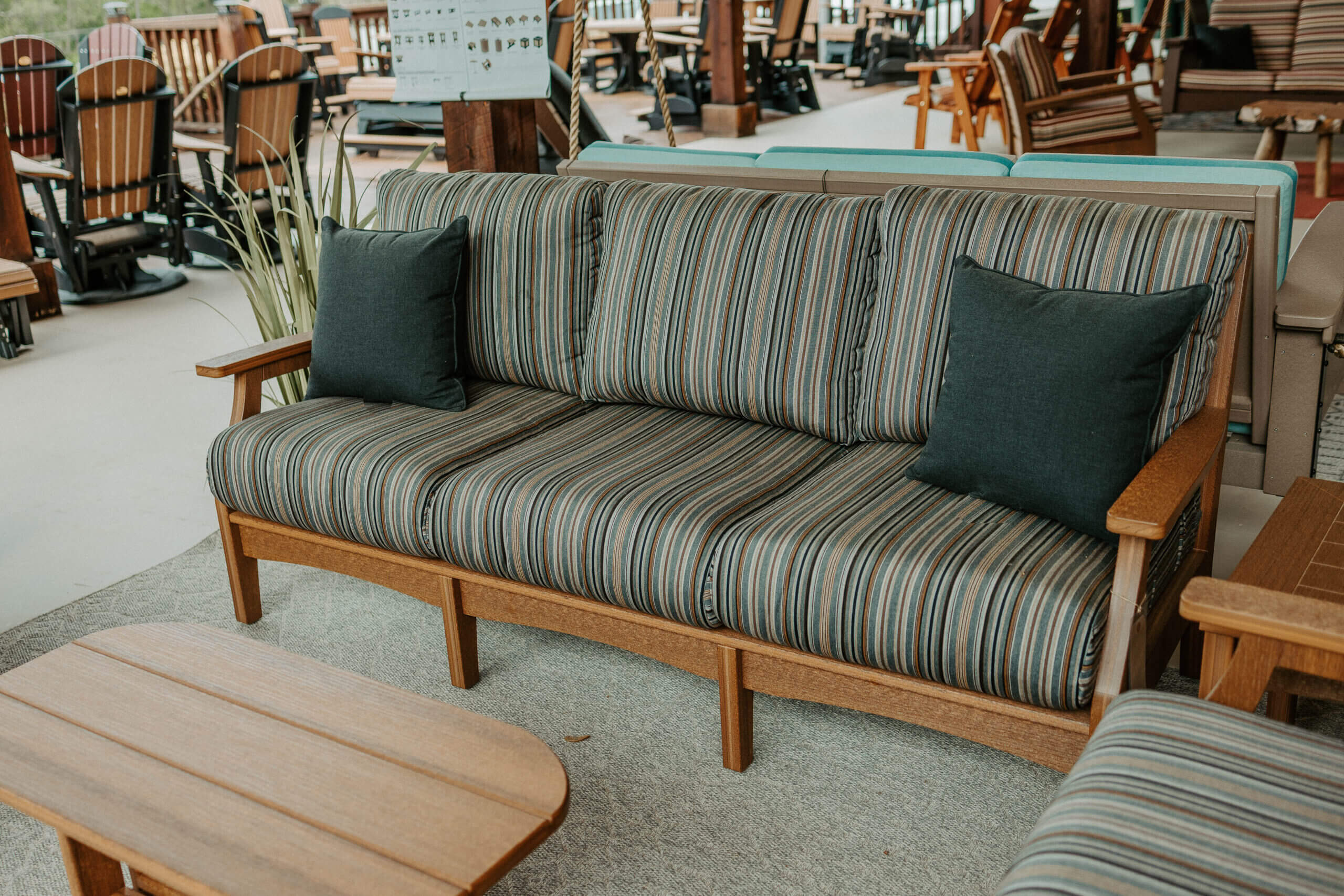 Classic Terrace Stone Sofa | Mountain Top Furniture