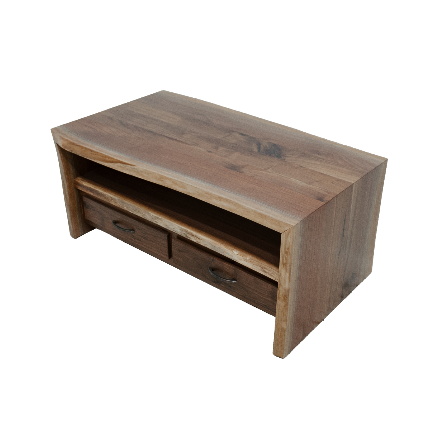 Waterfall Live Edge Coffee Table | Mountain Top Furniture
