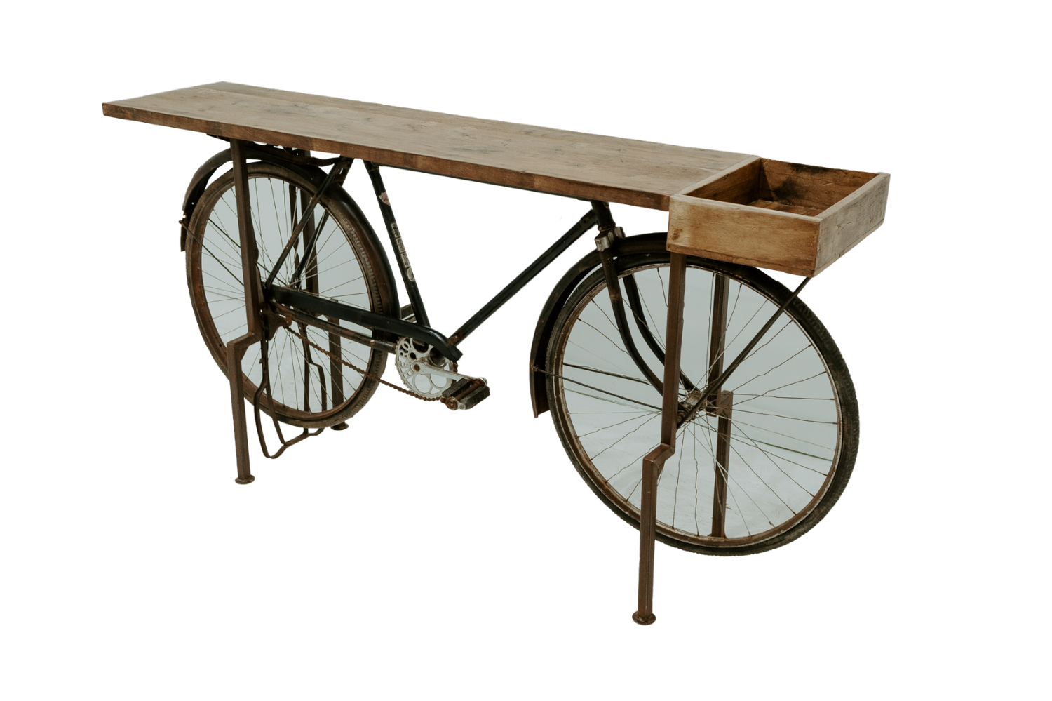 Bicycle Sofa Table | Mountain Top Furniture