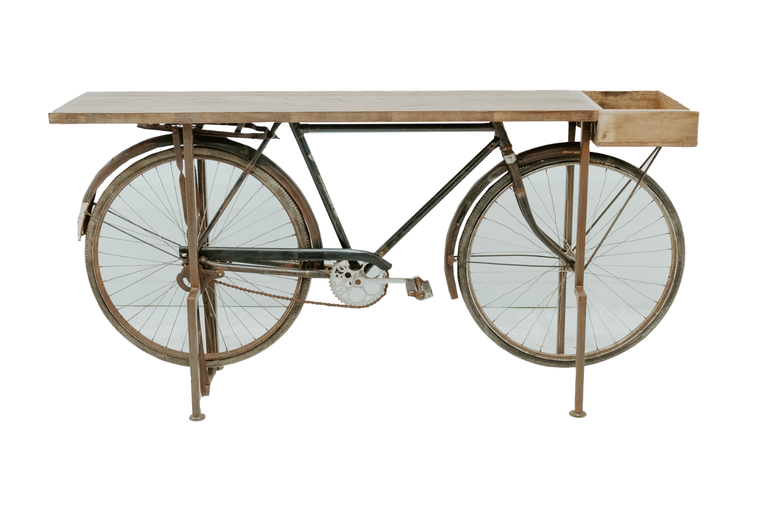 Bicycle Sofa Table | Mountain Top Furniture