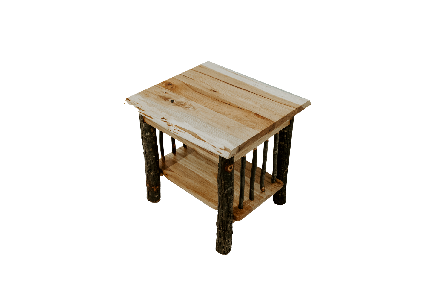 Liberty Ridge Hickory End Table | Mountain Top Furniture