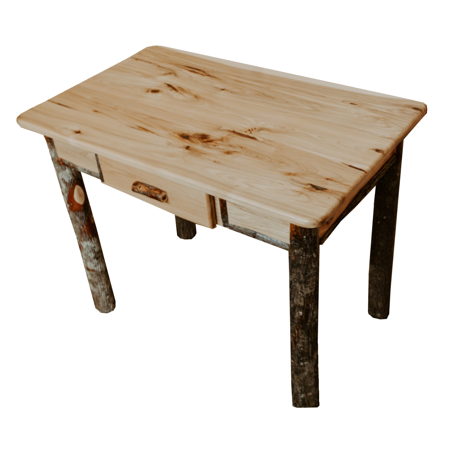 Hickory Log Writing Desk | Mountain Top Furniture